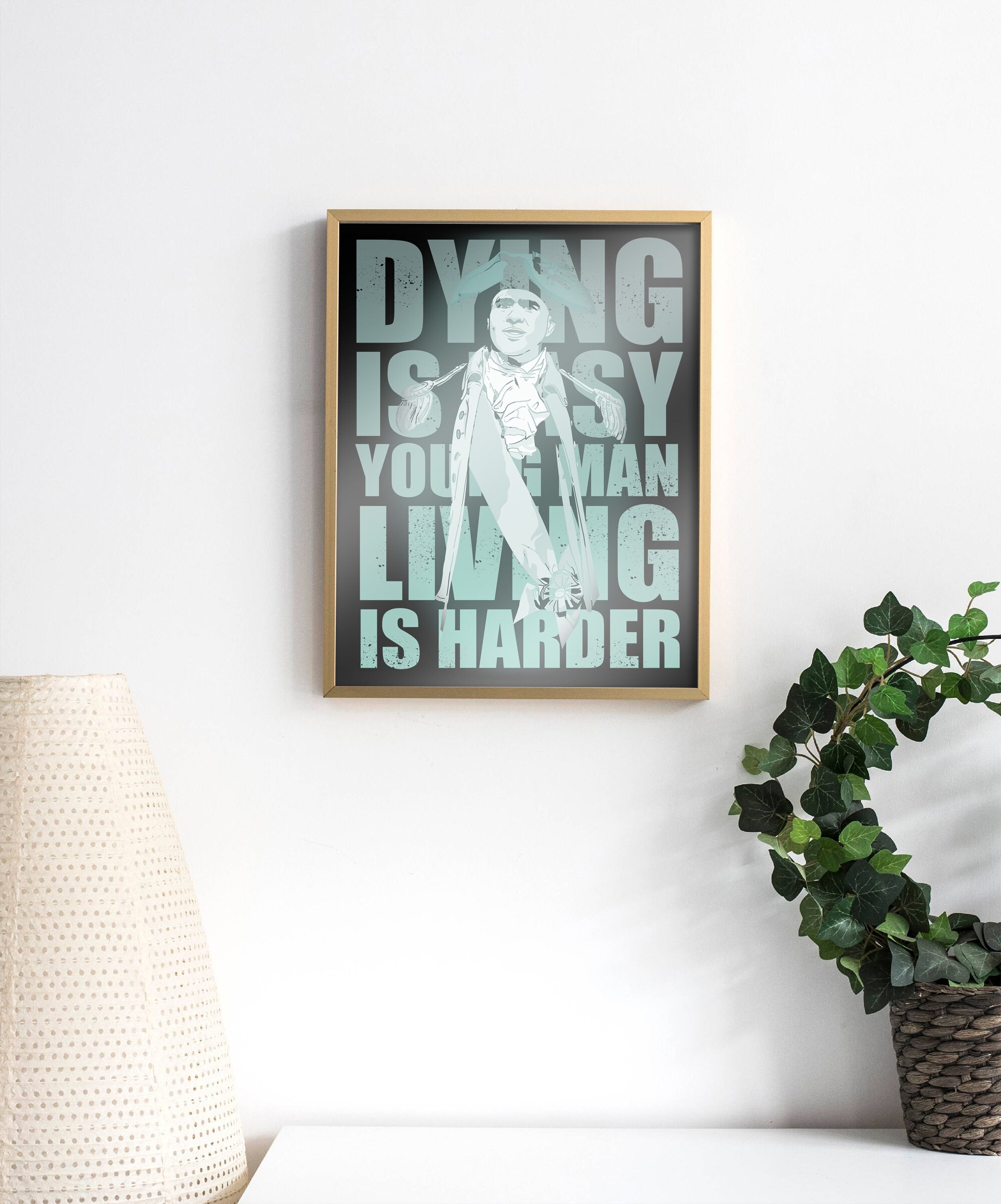 Buy Hamilton Poster george Washington Online in India - Etsy