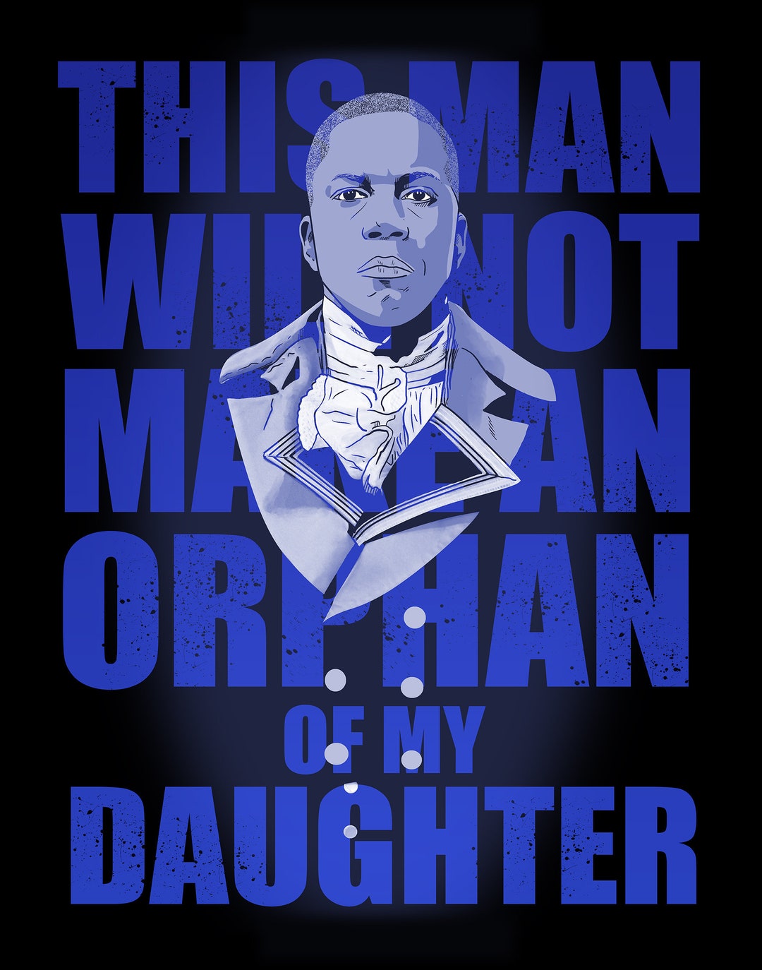 Hamilton Poster (aaron Burr) - "orphan" - Etsy