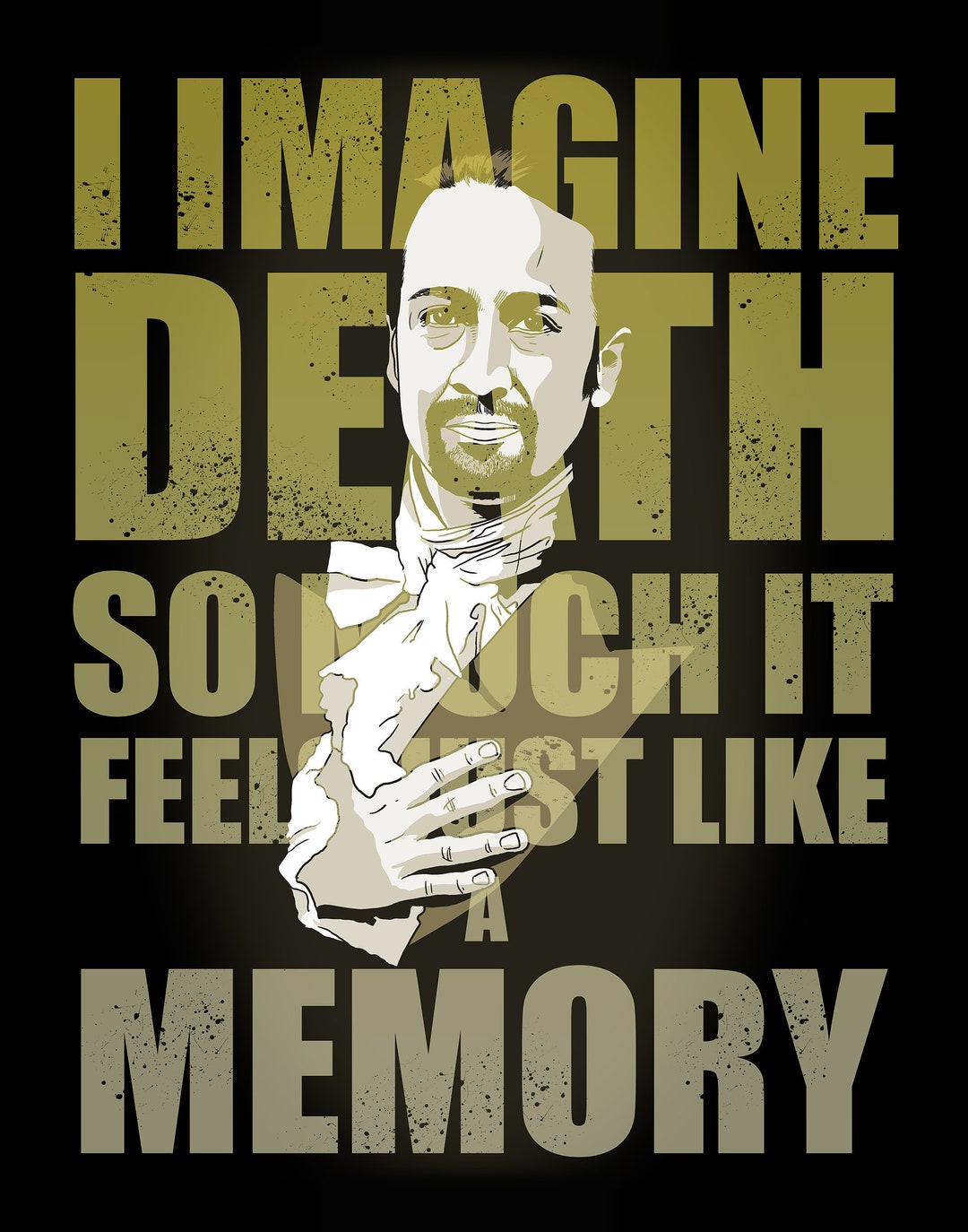 Hamilton Poster (alexander Hamilton - "imagine Death") - Etsy