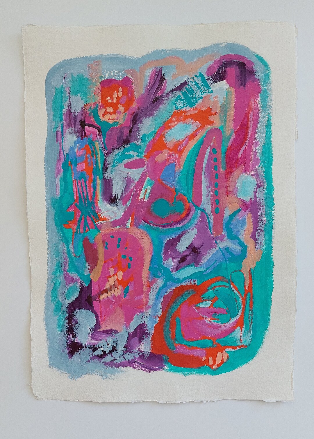 Abstract Painting Cotton Rag Paper A3 Mixed Media Etsy abstract-painting-cotton-rag-paper-a3-mixed-media-etsy