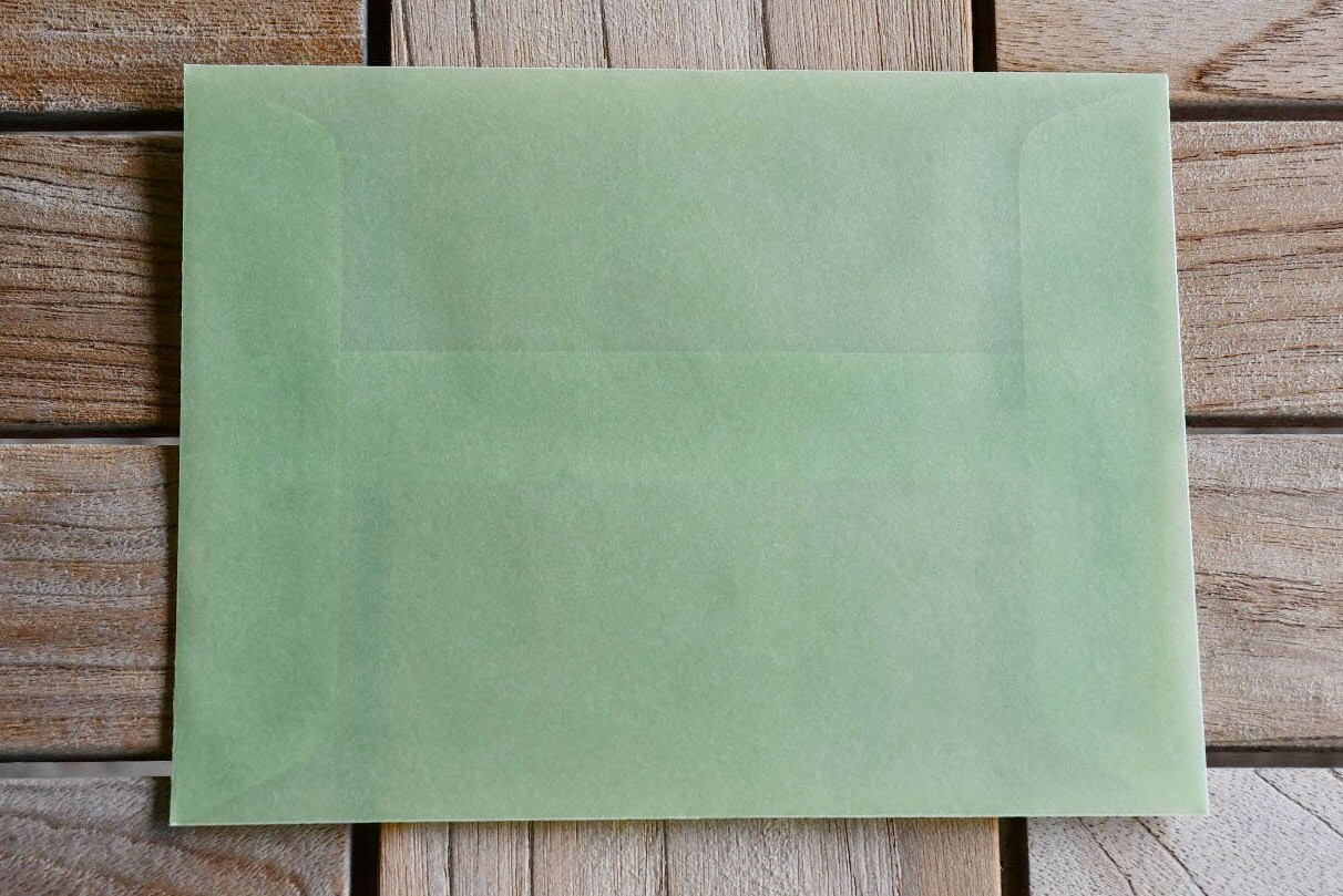 20 Translucent/opaque Envelopes Multiple Colors Available Size A-2 A-6 ...