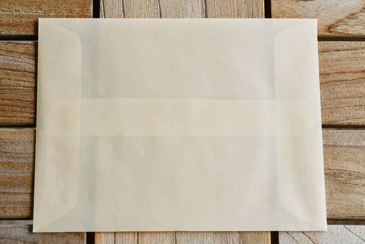 20 Translucent/opaque Envelopes Multiple Colors Available Size A-2 A-6 ...