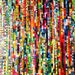 Unique Colorful Collage Artwork Chindi Collage Bright Stripe Collage ...