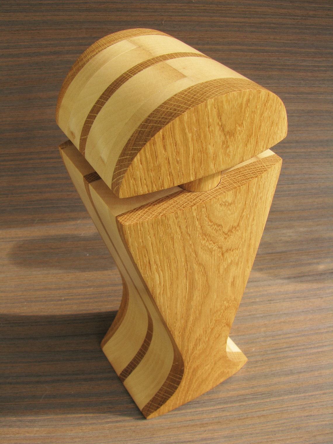 Selected Oak Wood Headphone Stand | Etsy