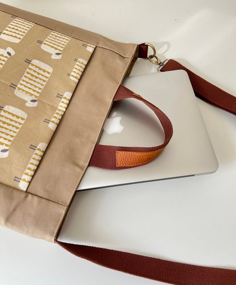 Tinnberry Crossbody Tote (PDF) Measure-and-cut Sewing Pattern –tutorial ...