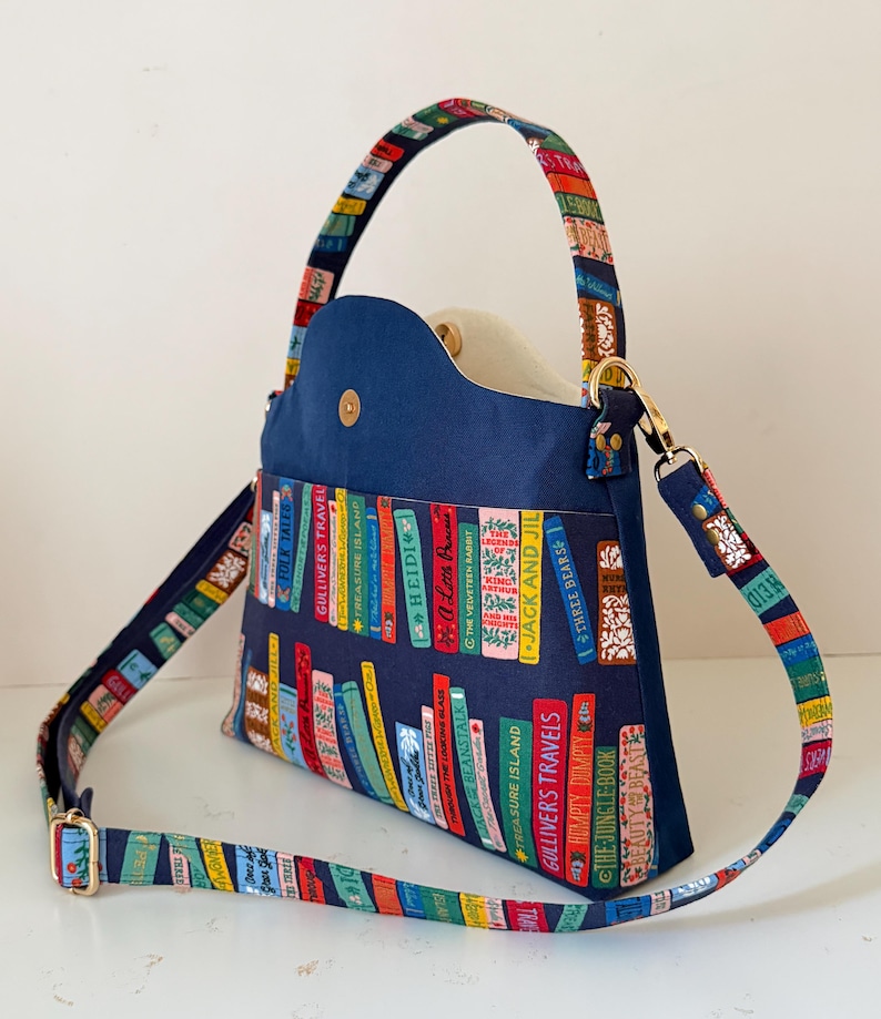 Armina Crossbody Bag Sewing Pattern | Printable Template With Step-by ...