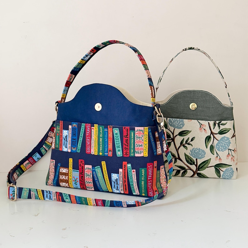 Armina Crossbody Bag Sewing Pattern | Printable Template With Step-by ...