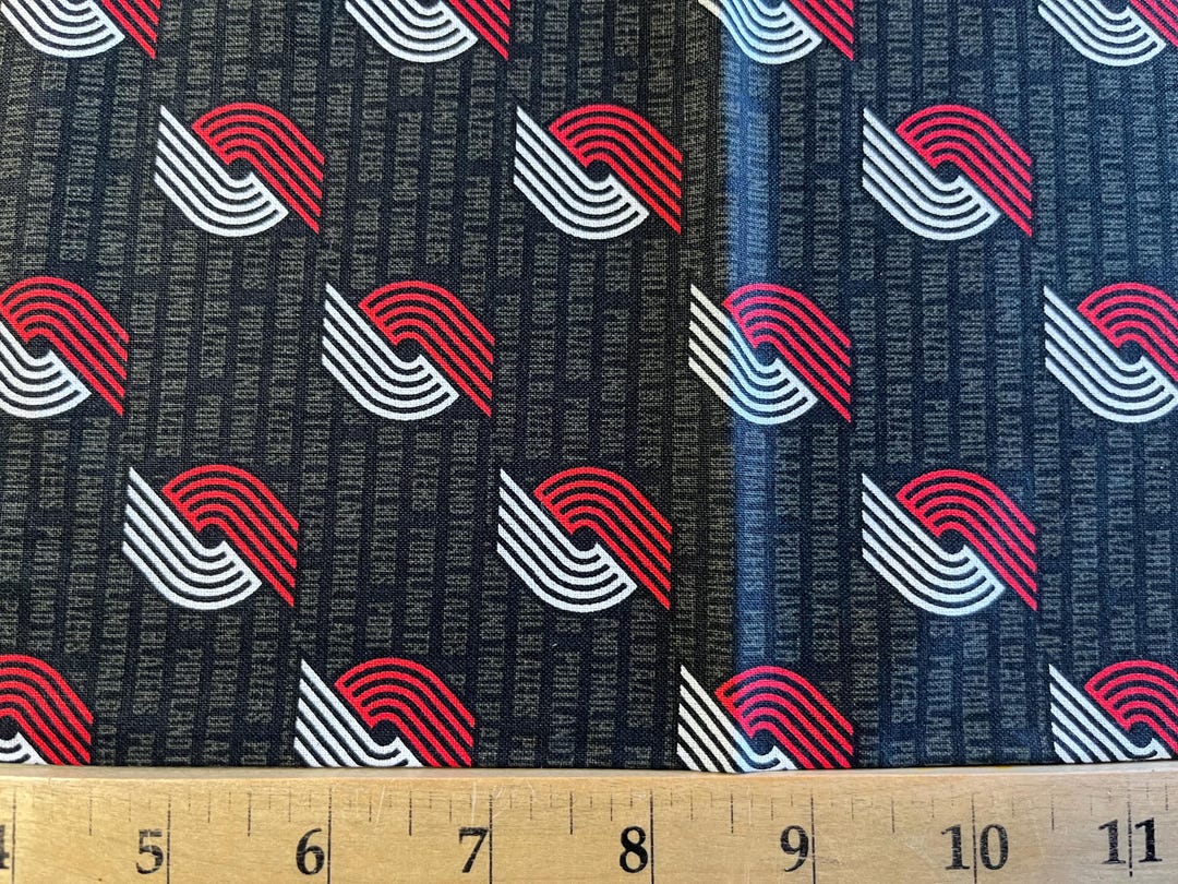 New NBA PORTLAND TRAILBLAZERS Mini Print 100% Cotton Fabric, You Choose ...