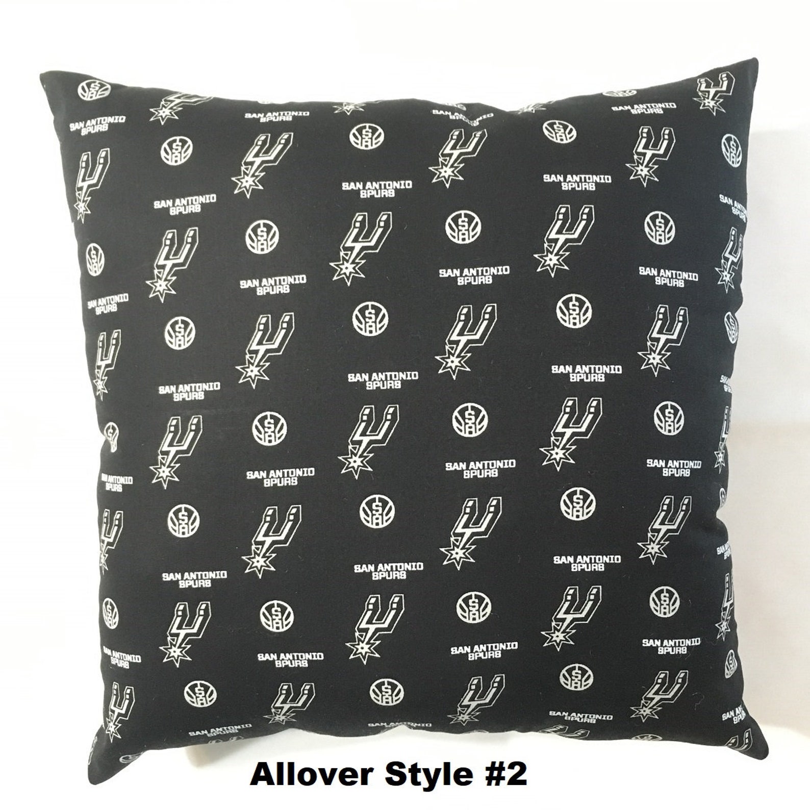 NBA San ANTONIO SPURS Basketball Throw pillow sports fan | Etsy