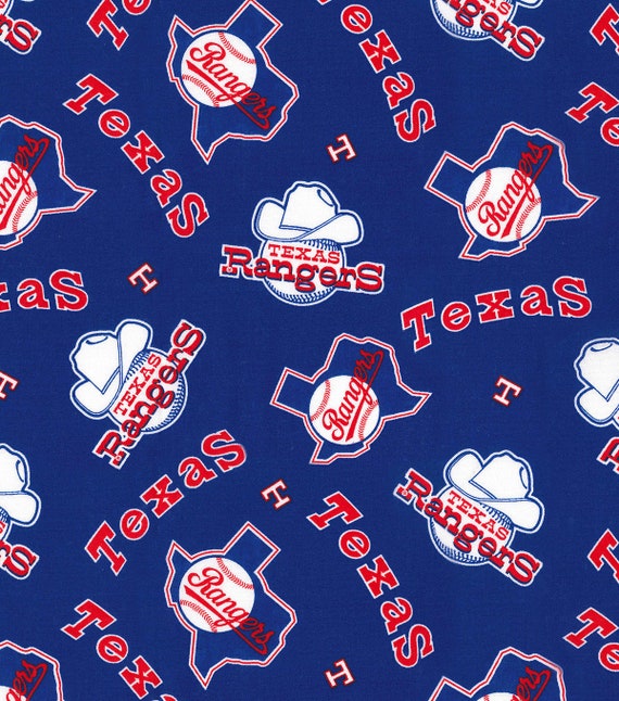 Craft Supplies & Tools Texas Rangers Fabric 100% Cotton Ships in 1 ...