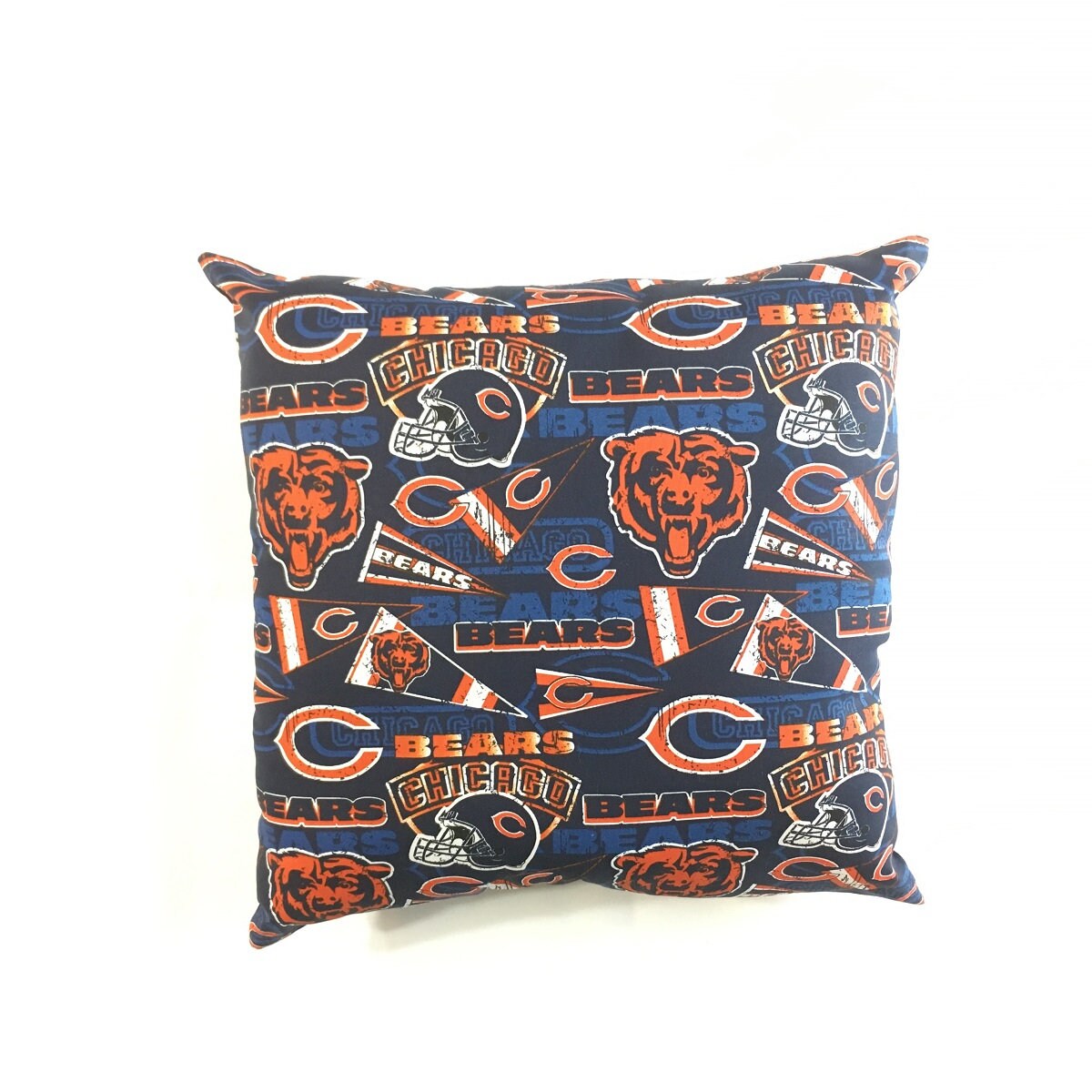 NFL CHICAGO BEARS Complete Football Throw pillow sports fan | Etsy