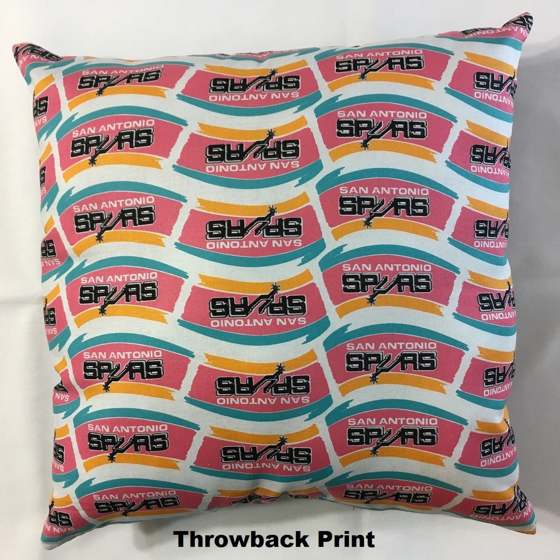 NBA San ANTONIO SPURS Basketball Throw pillow sports fan | Etsy