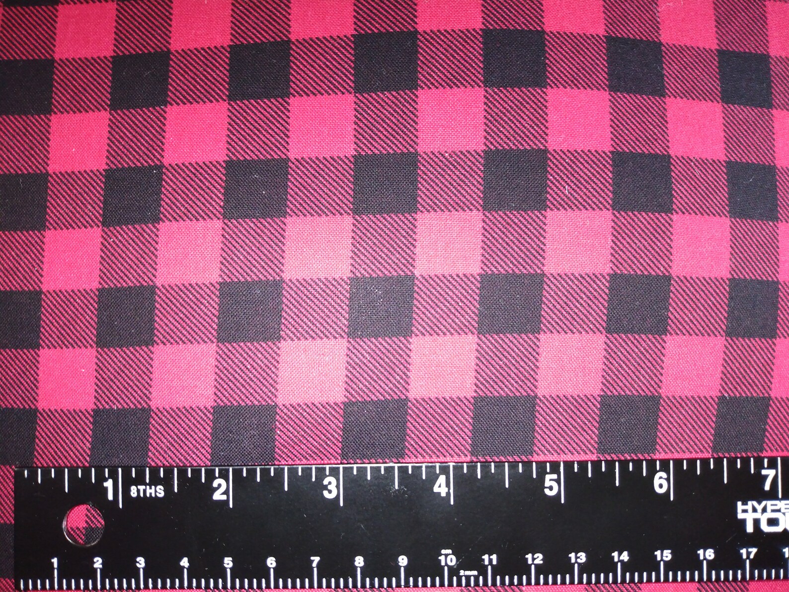 New Red & Black BUFFALO PLAID CHECK Complete Cotton Farm House Throw ...