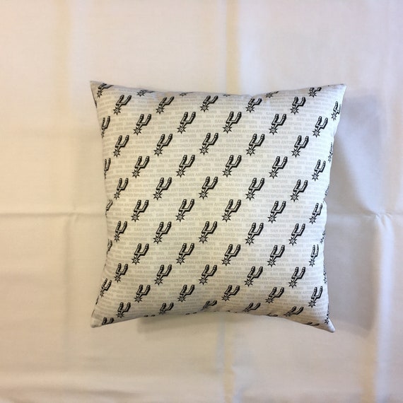 NBA San ANTONIO SPURS Basketball Throw Pillow Sports Fan - Etsy