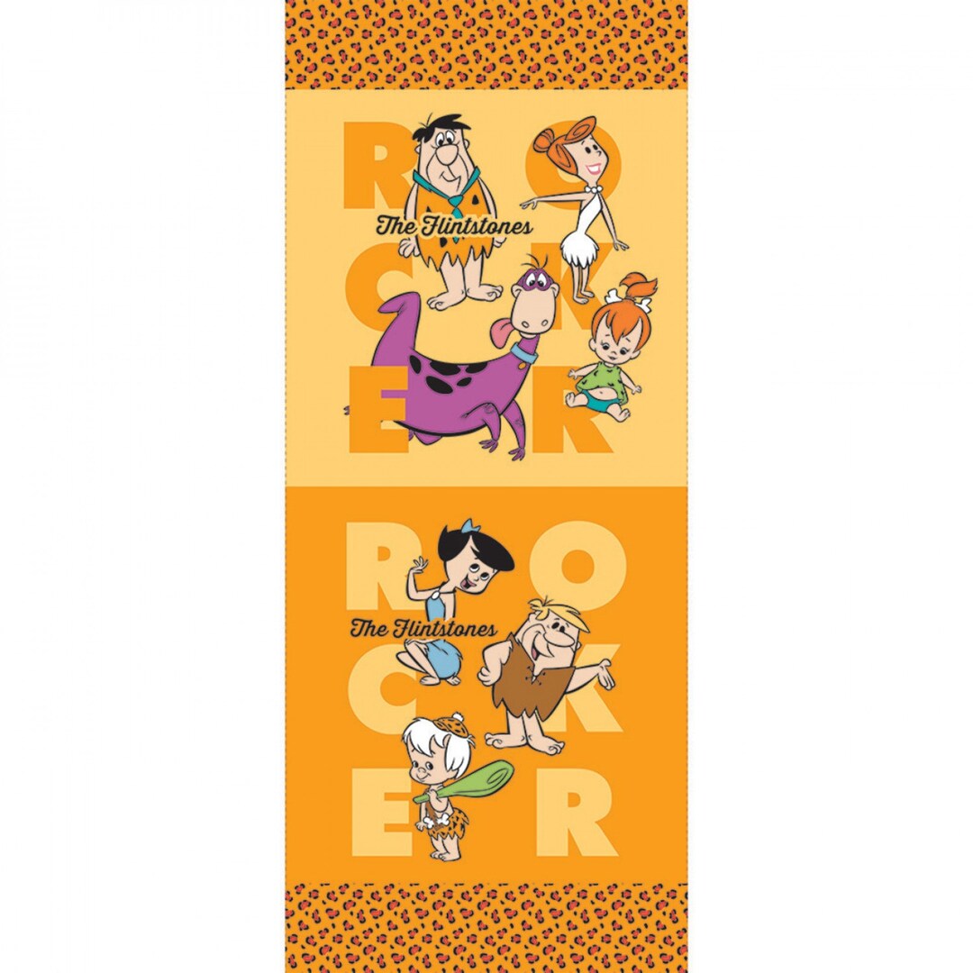 New Large Bedrock's Best THE FLINTSTONES on This Half Panel a 100% ...