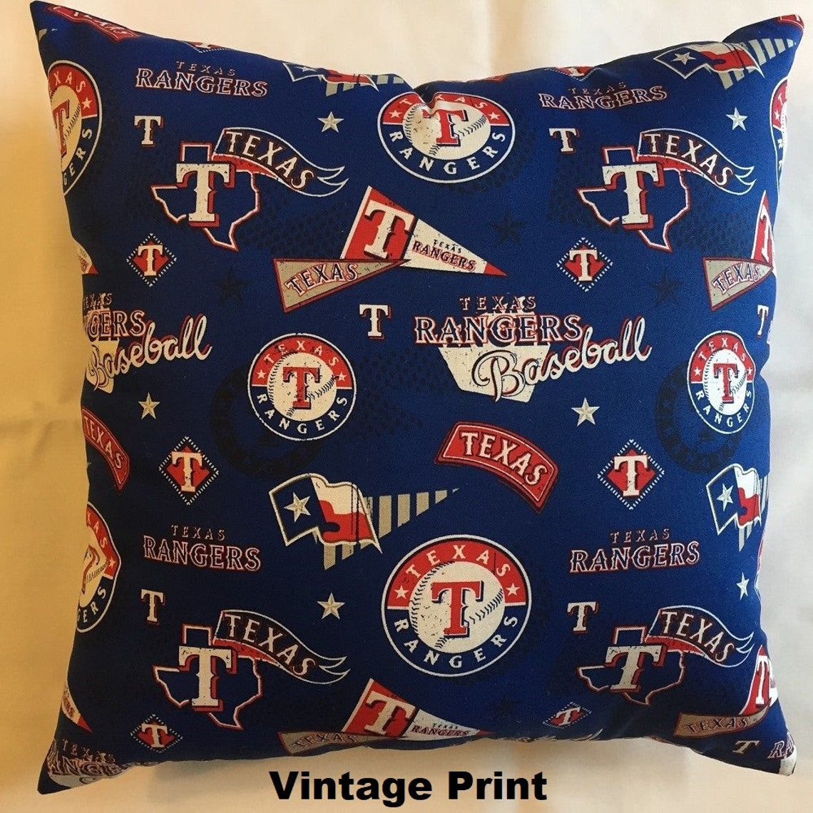 MLB TEXAS RANGERS Complete 15x 15 Baseball Throw | Etsy