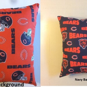 NFL CHICAGO BEARS Complete Football Throw Pillow Sports Fan - Etsy