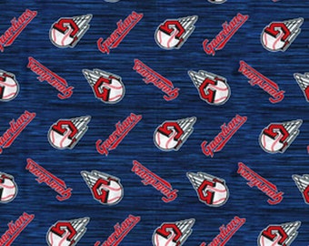 Guardians Baseball Fabric - Etsy