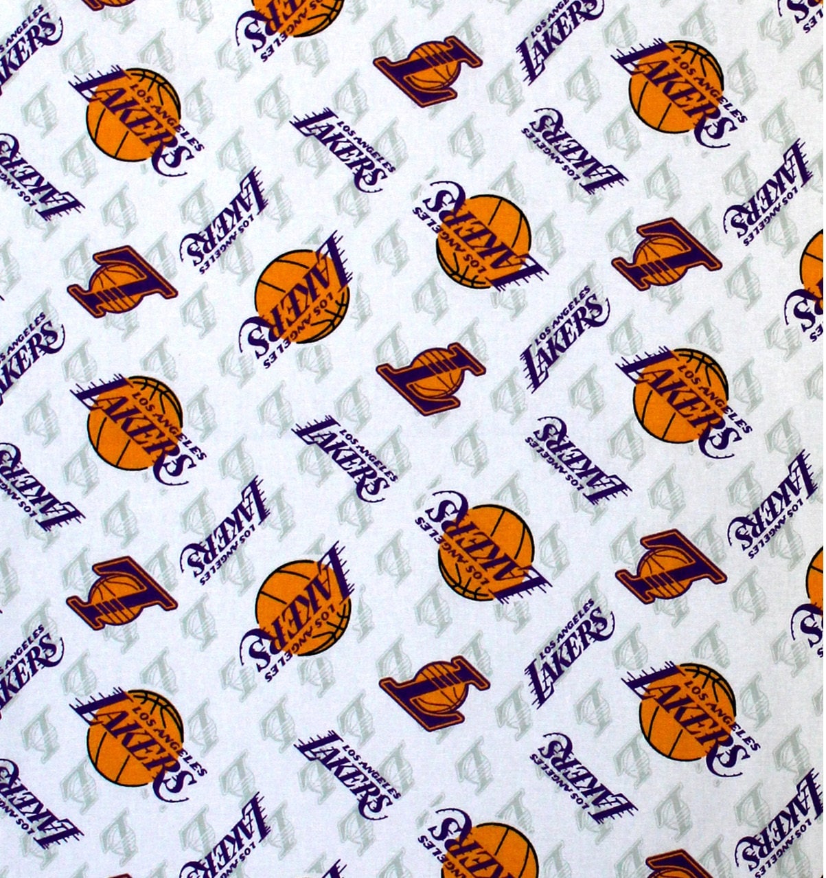 New NBA LA LAKERS Allover Print 100% cotton fabric you choose | Etsy