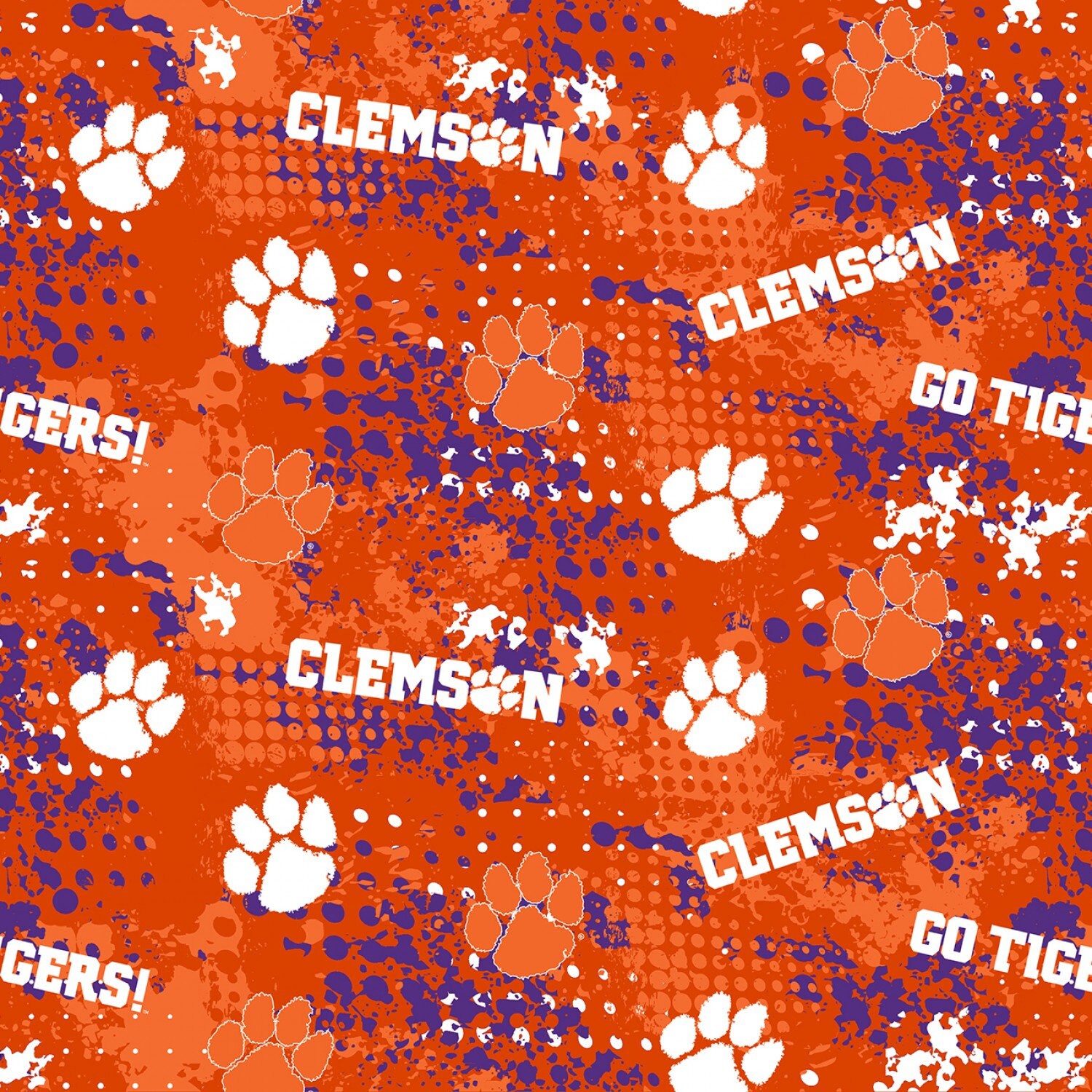 Clemson Paw Wallpaper