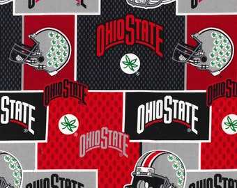 Ohio State Fabric | Etsy