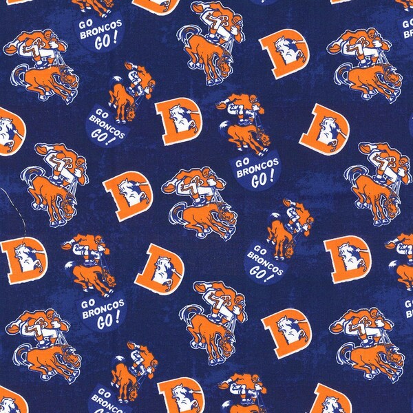 Throwback Broncos Logo Svg - Etsy