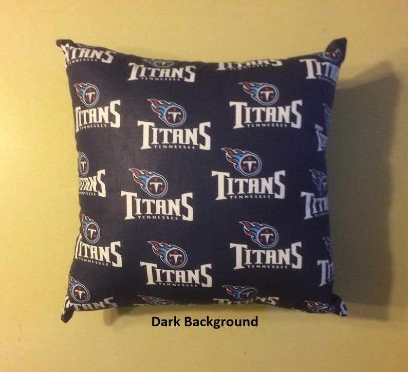 NFL TENNESSEE TITANS Complete Football Throw Pillow Sports - Etsy