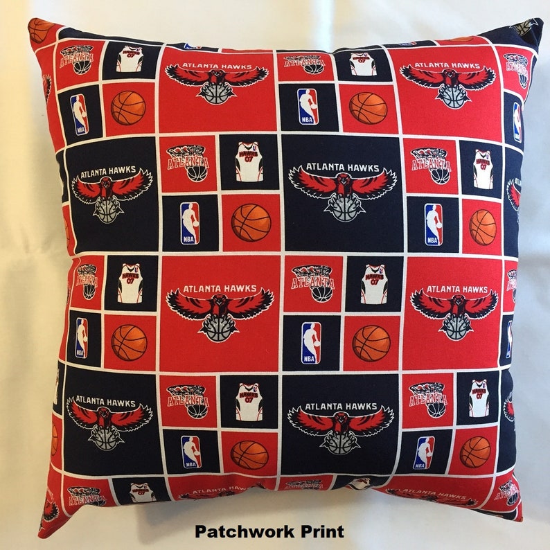 NBA ATLANTA HAWKS Basketball Throw pillow sports fan | Etsy