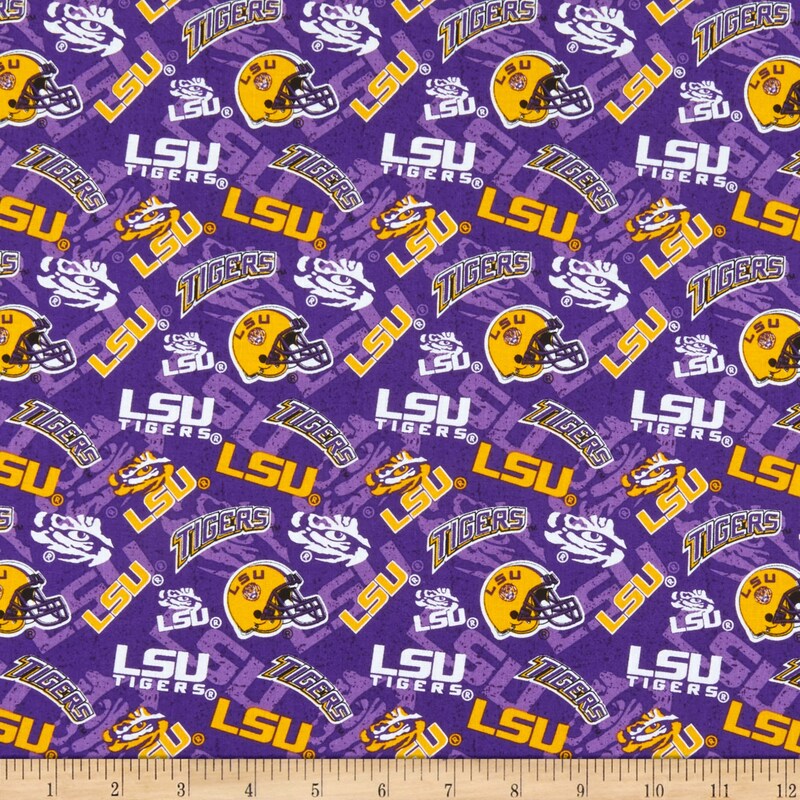 Lsu Fabric - Etsy