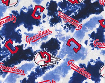 Guardians Baseball Fabric - Etsy