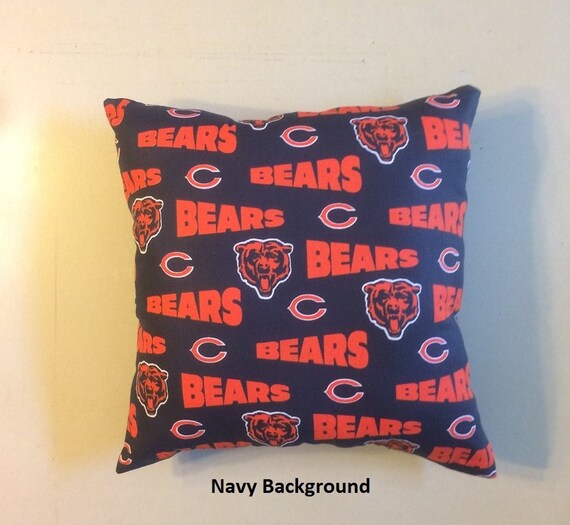 NFL CHICAGO BEARS Complete Football Throw Pillow Sports Fan | Etsy