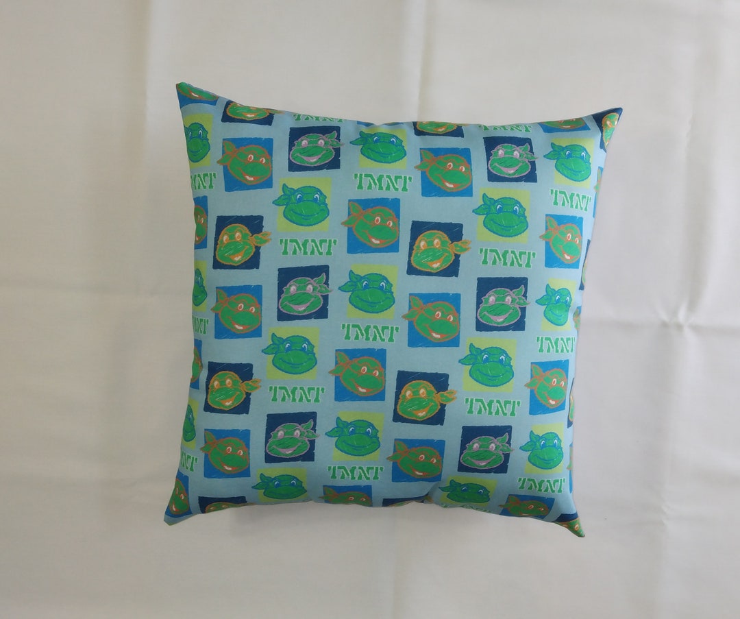 TMNT Teenage Mutant Ninja Turtles Complete Throw Pillow, Collectible ...
