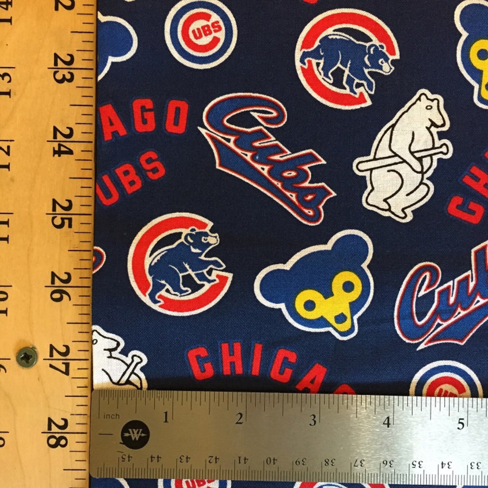 MLB CHICAGO CUBS Hall of Fame Print Baseball 100% Cotton - Etsy