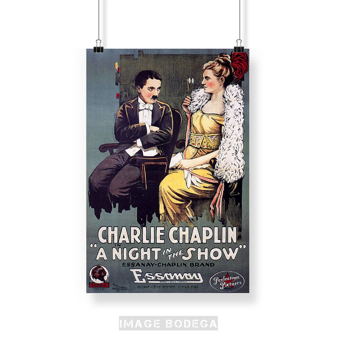 Charlie Chaplin Vintage Poster - Digital Download - Etsy