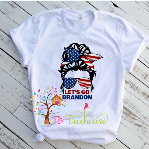 Politische T-Shirts Let's Go Brandon Funny Joe Biden FJB Men's T-Shirt ...