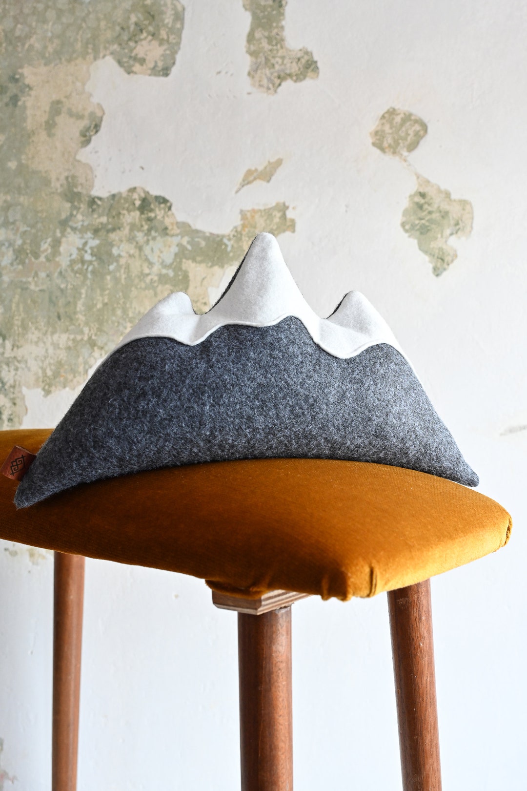 Triglav Mountain Cushion Mountain Pillow Organic Spelt Husks Lavender ...