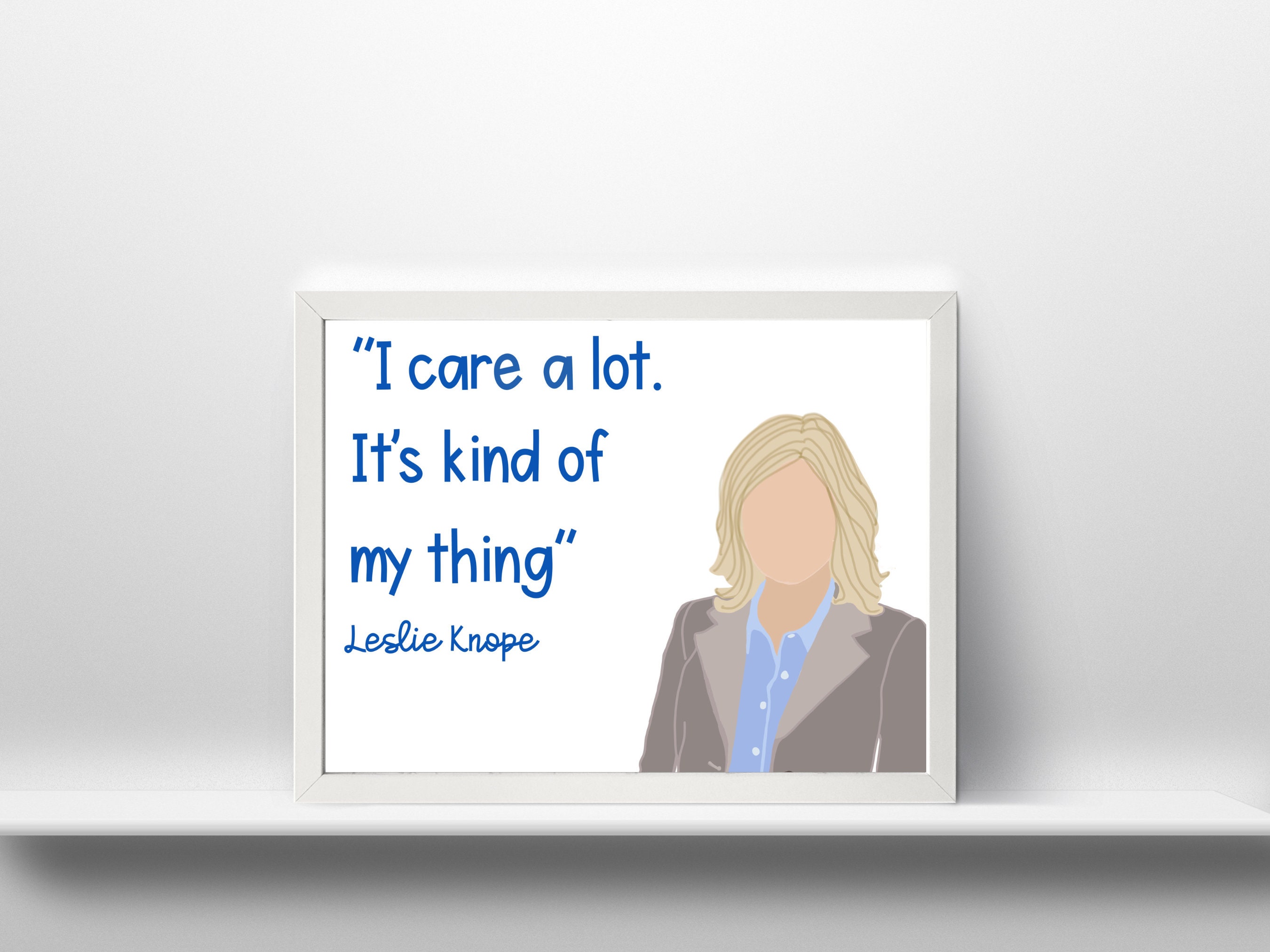 Leslie Knope Quote- Digital Poster - Etsy
