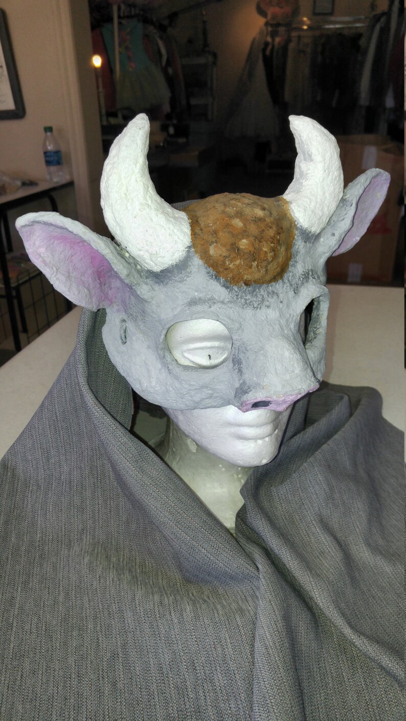 Ox Mask | Etsy