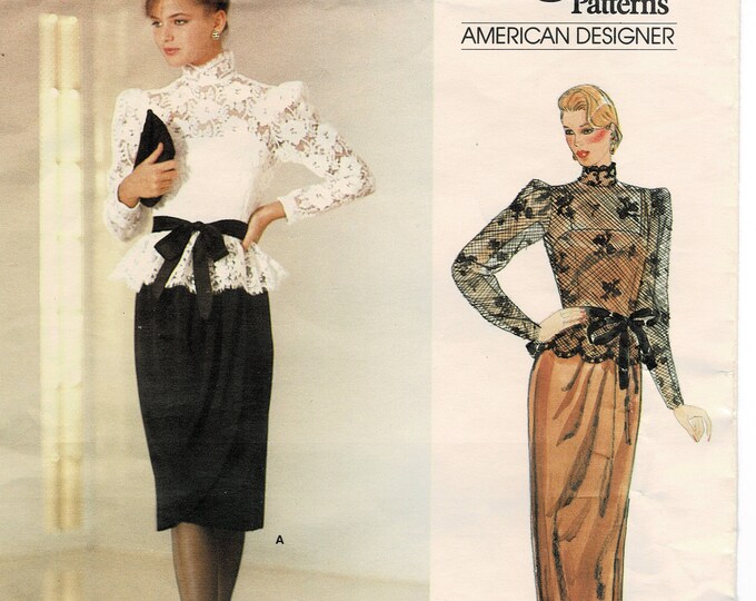 Simplicity 7493 1980s Muu-muu Loose Fitting Dress Sewing Pattern UNCUT ...