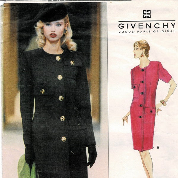 Vogue Patterns Givenchy - Etsy