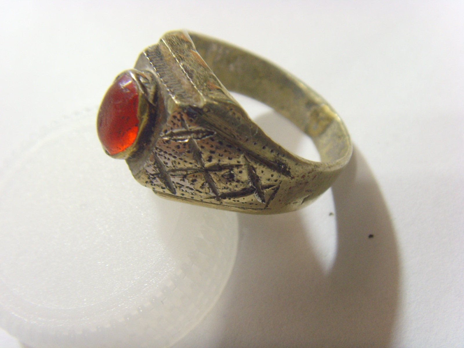 Antiker Rubin alter Nomaden Ehering 9 Größe Renaissance - Etsy.de