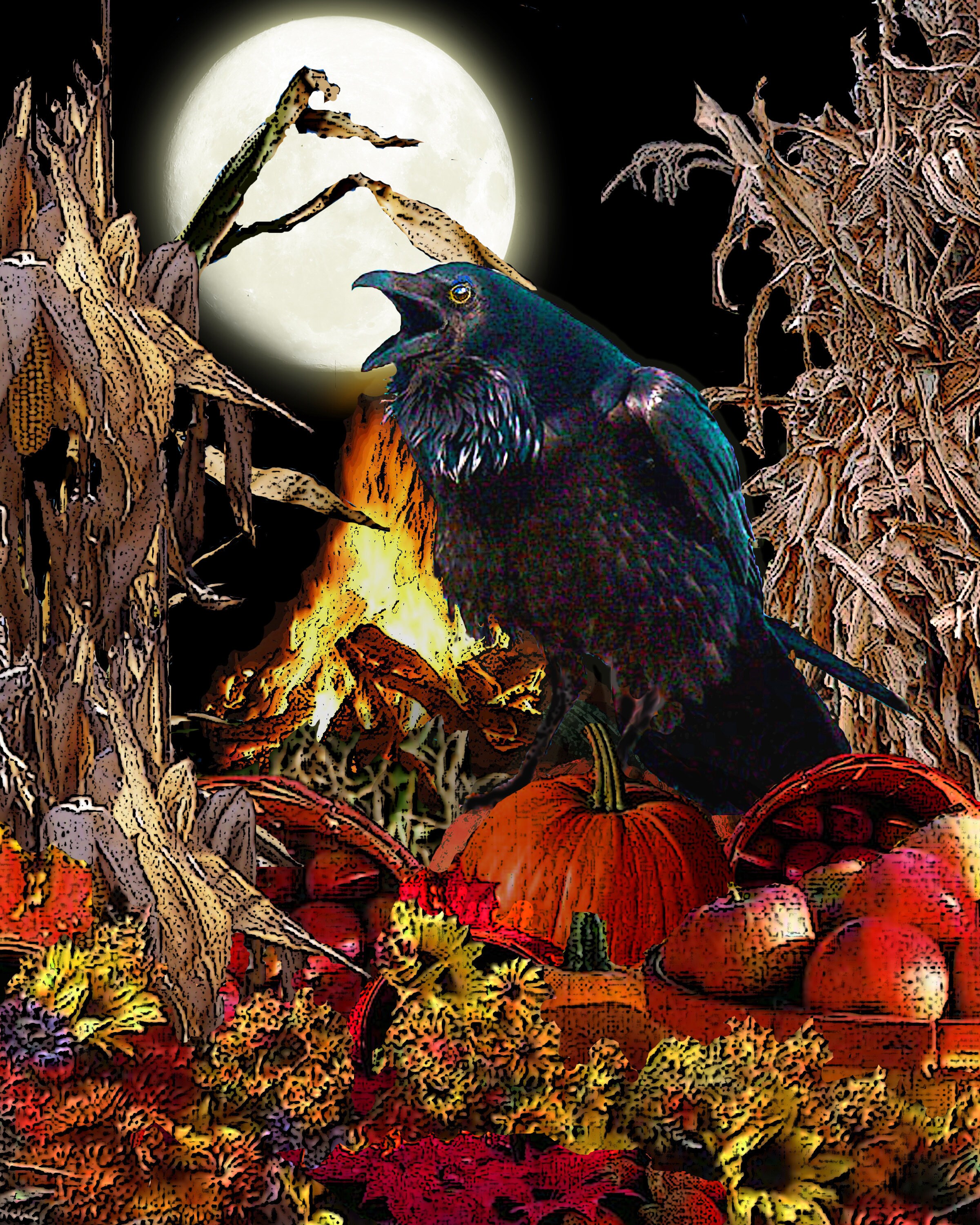 Harvest Raven - Etsy