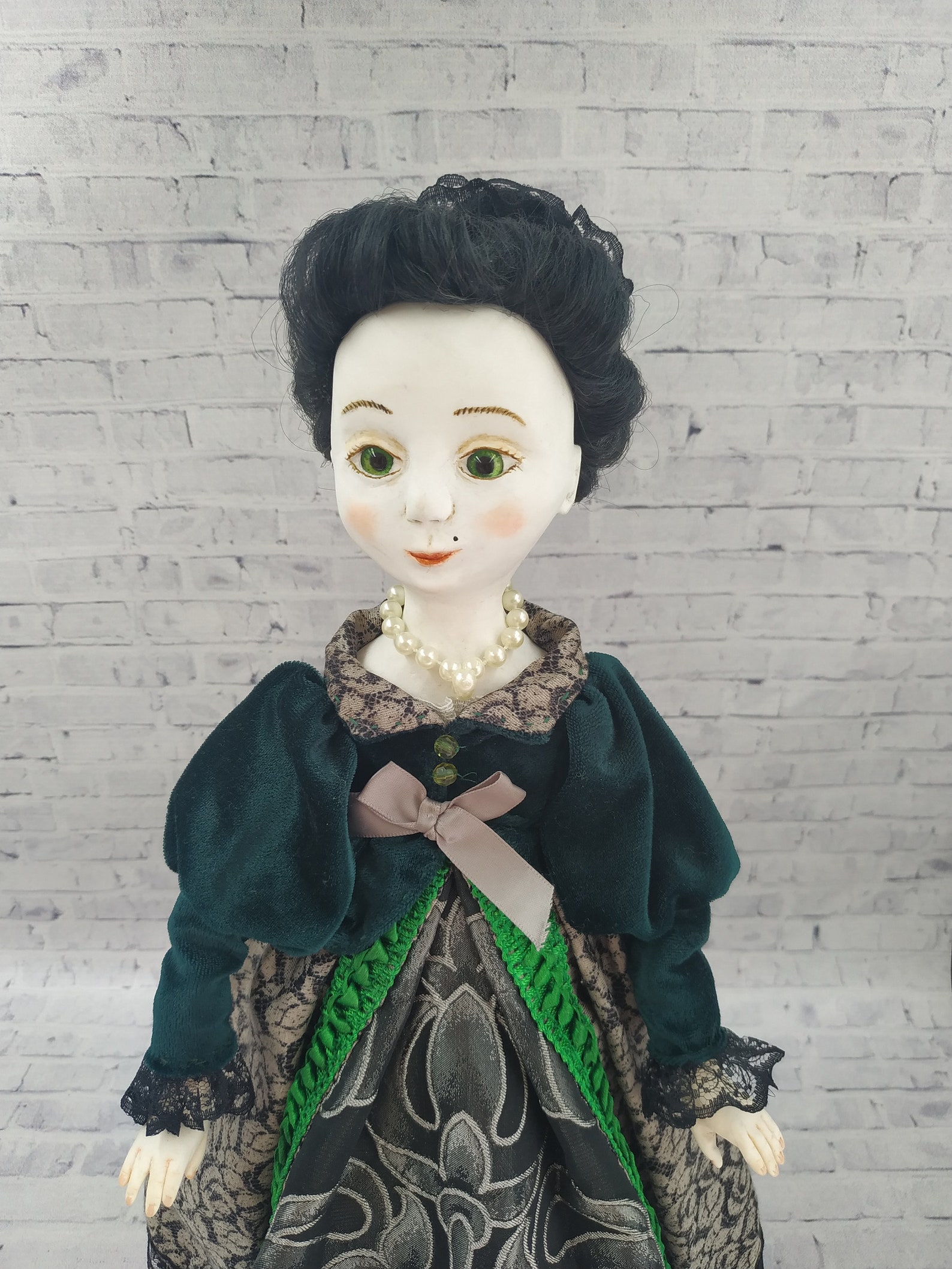 Beautiful Interior Doll is an Original Handmade Gift. - Etsy