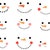 Monster Mouths Clipart Set Funny Face Element Silly Alien Teeth Clip ...