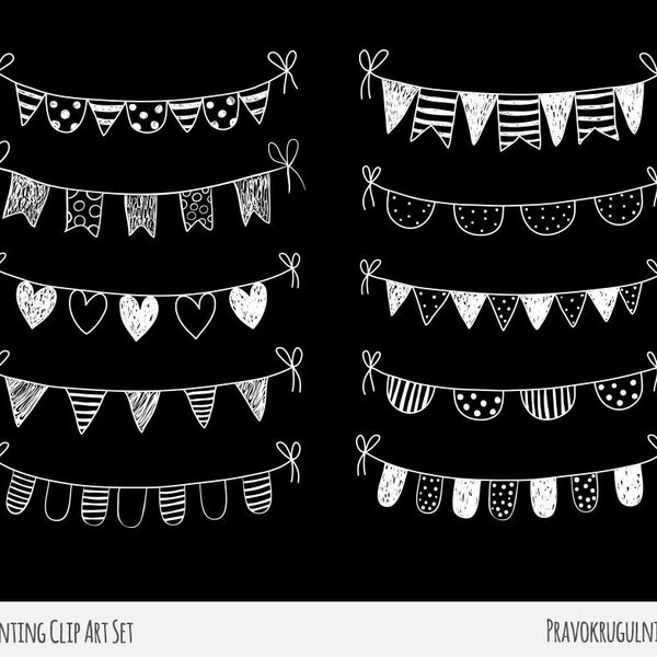 Chalkboard Pennant - Etsy