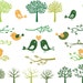 Tree Bird Clip Art, Tree Bird Clipart, Love Birds Clip Art, Tree ...