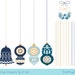 Christmas Clip Art Graphic Set, Christmas Tree Ornament Clipart ...