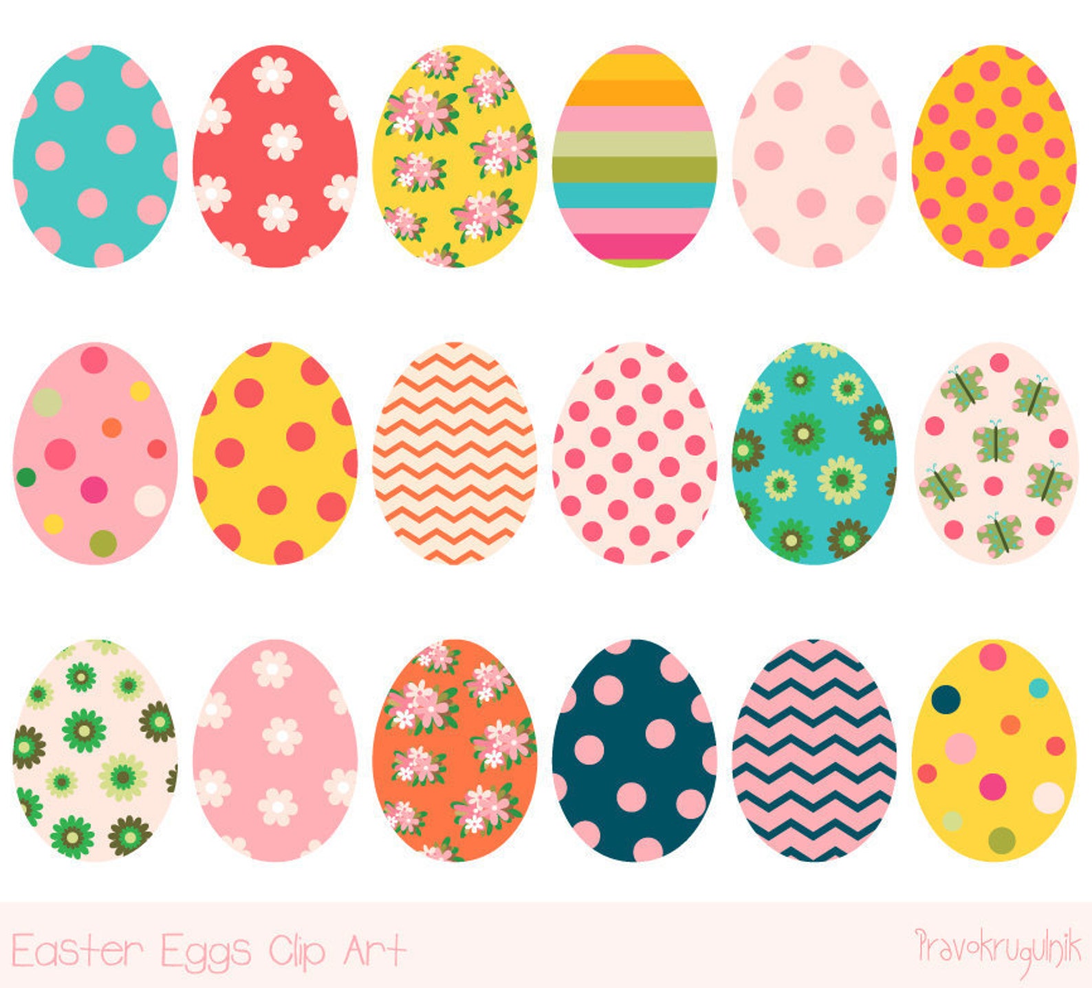 Blue Pink Easter Egg Clipart, Pastel Easter Egg Clip Art Download ...