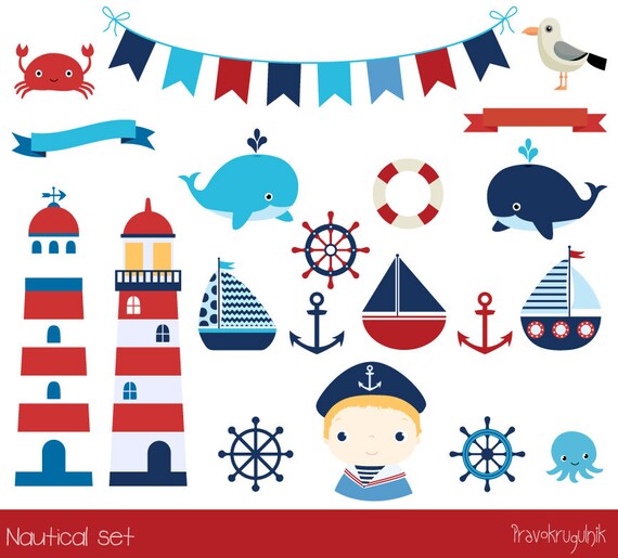 Cute Nautical Clip Art