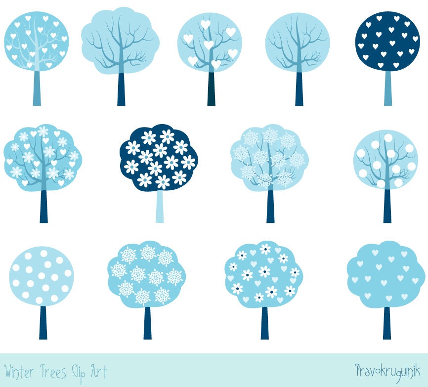 Winter Tree Clip Art